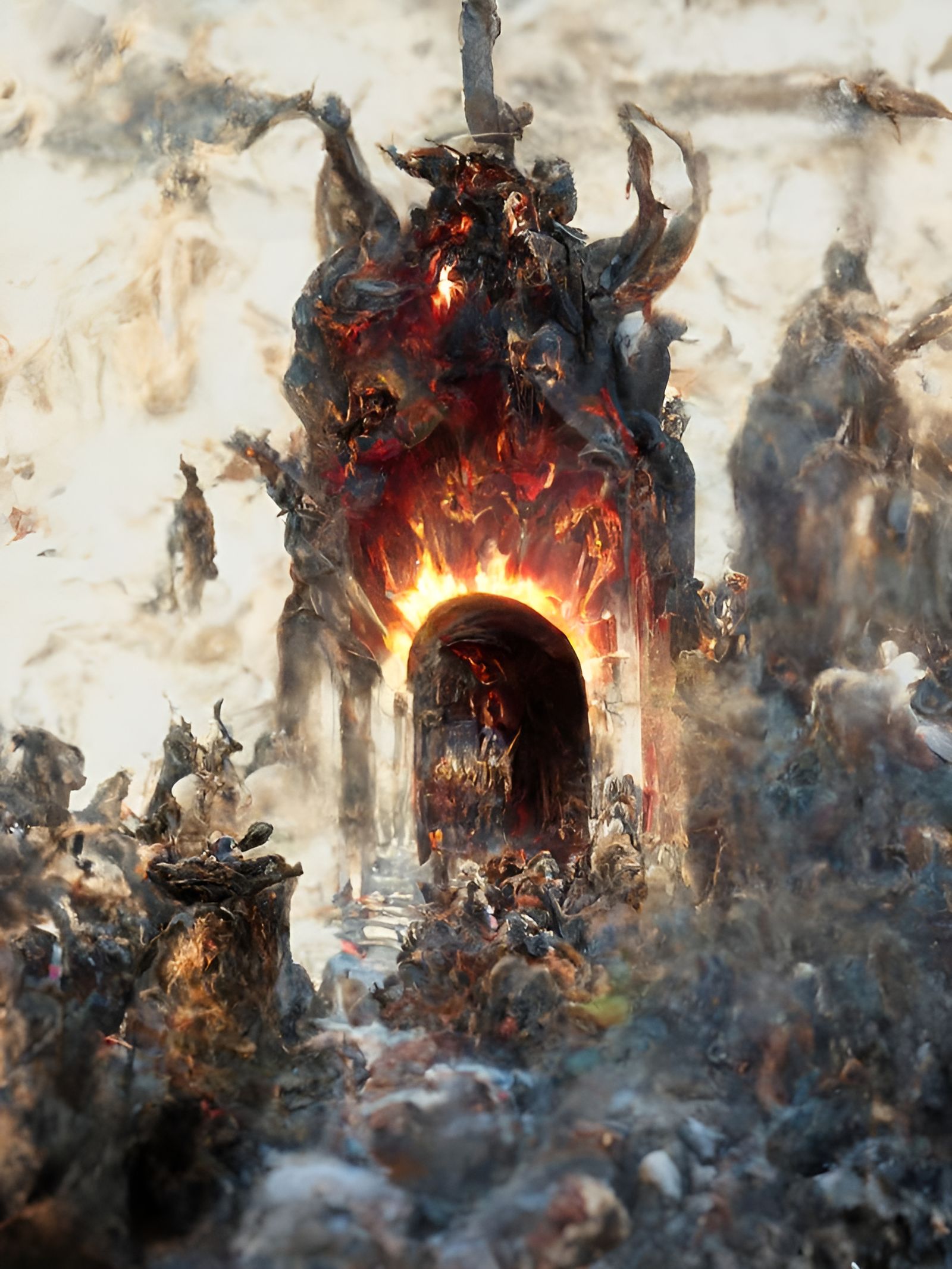 Rift to Hell - AI Generated Artwork - NightCafe Creator