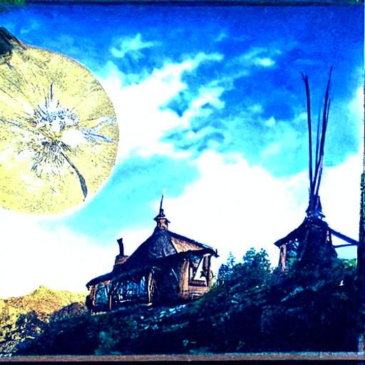 Cottage Core SolarPunk IV - AI Generated Artwork - NightCafe Creator