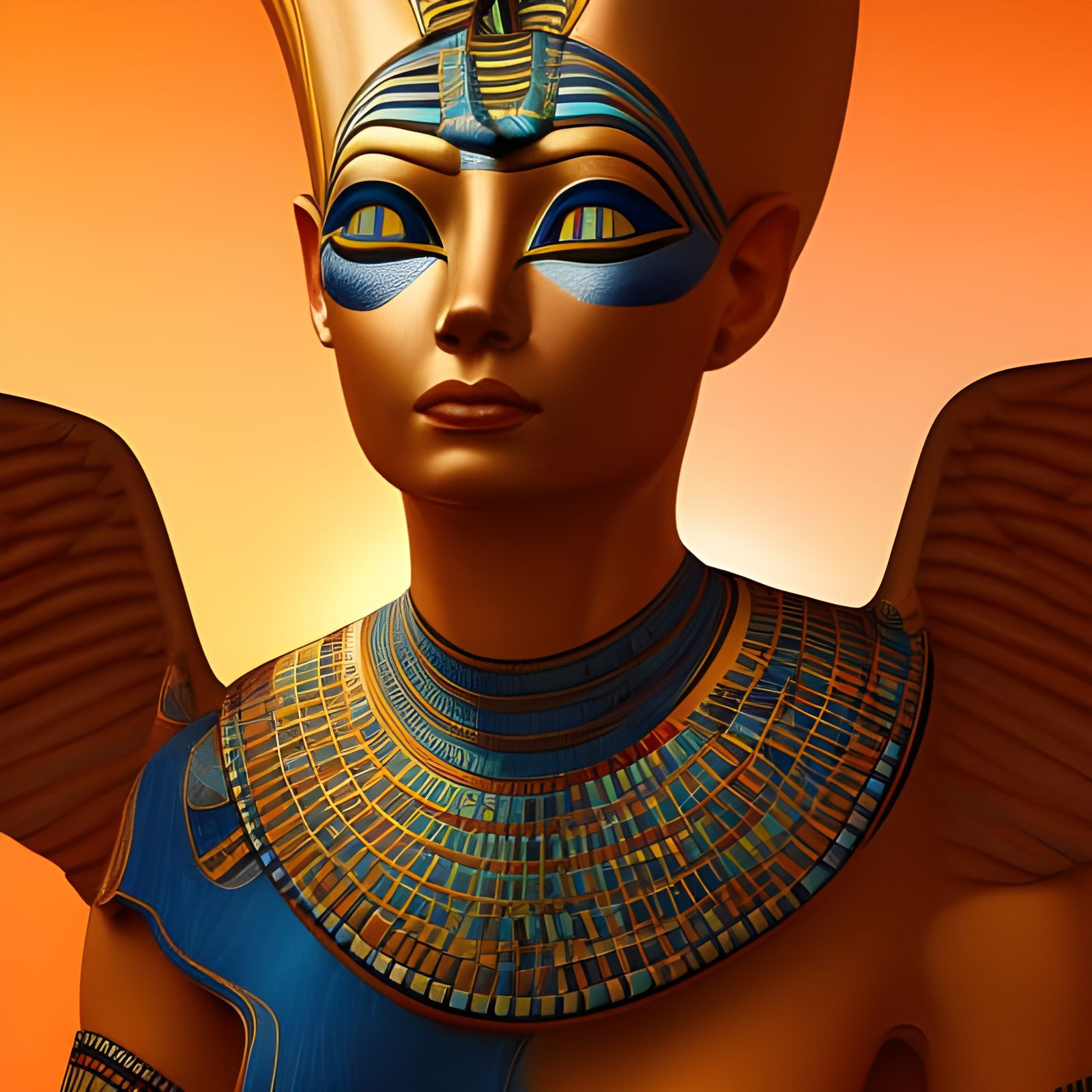 egyptian god sphinx takes a selfie - AI Generated Artwork - NightCafe ...