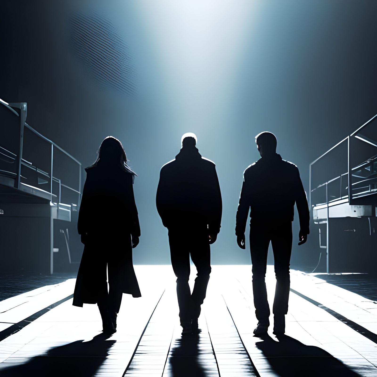 Shadow People 3 - AI Generated Artwork - NightCafe Creator