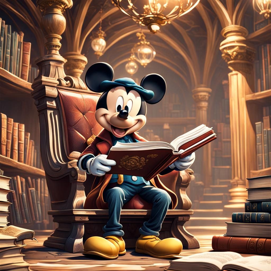 Mickey Mouse - AI Generated Artwork - NightCafe Creator