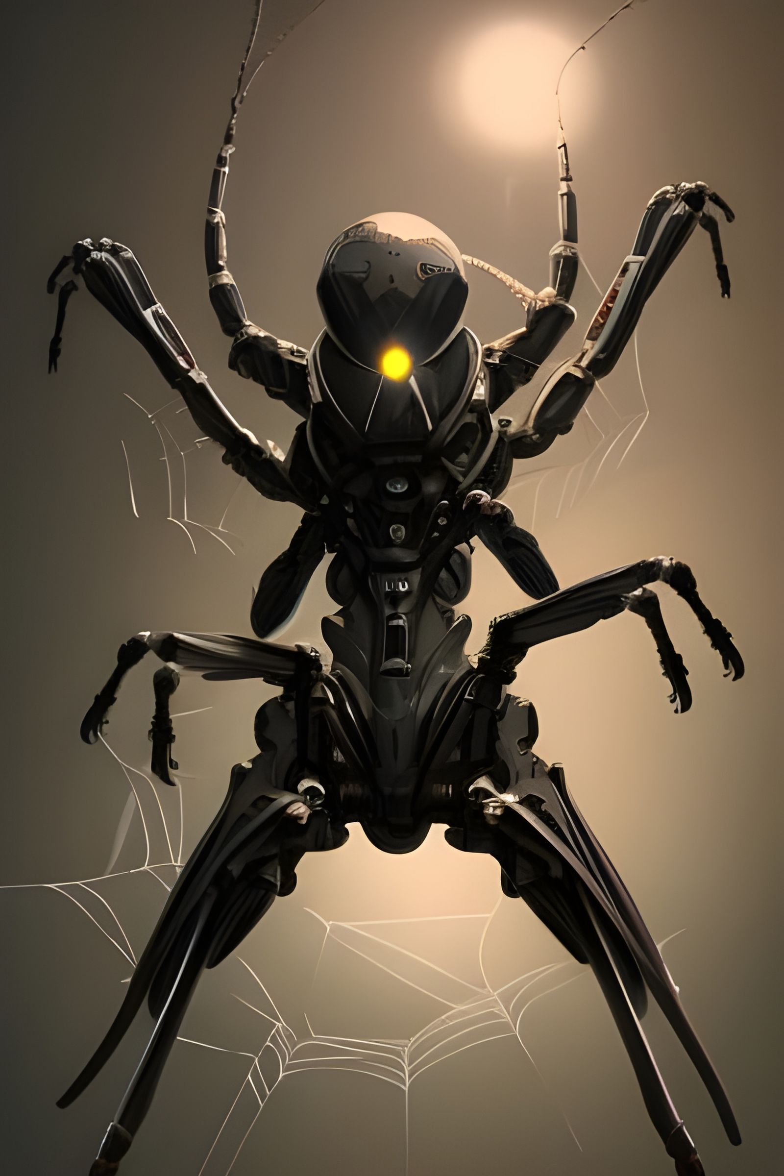"Spider Bot" Mark 3 - AI Generated Artwork - NightCafe Creator