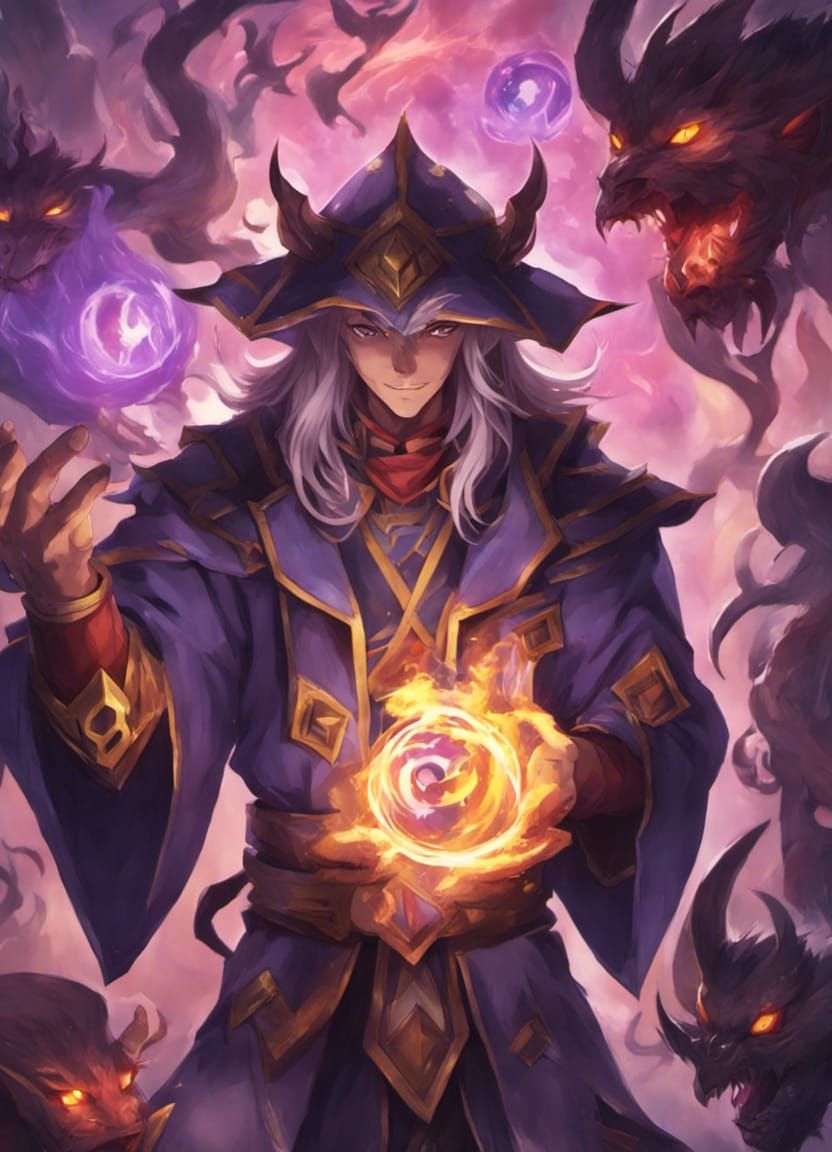 🔮Anime Wizard🔮 - AI Generated Artwork - NightCafe Creator