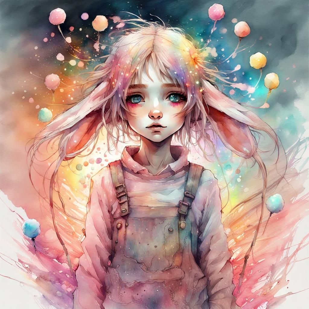 Bunny girl - AI Generated Artwork - NightCafe Creator