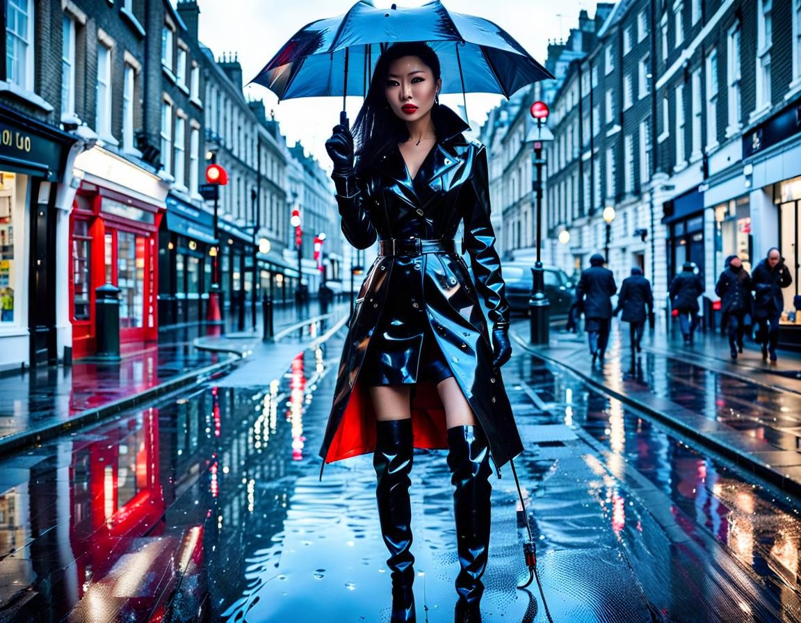 Rainwear in London 5 - AI Generated Artwork - NightCafe Creator