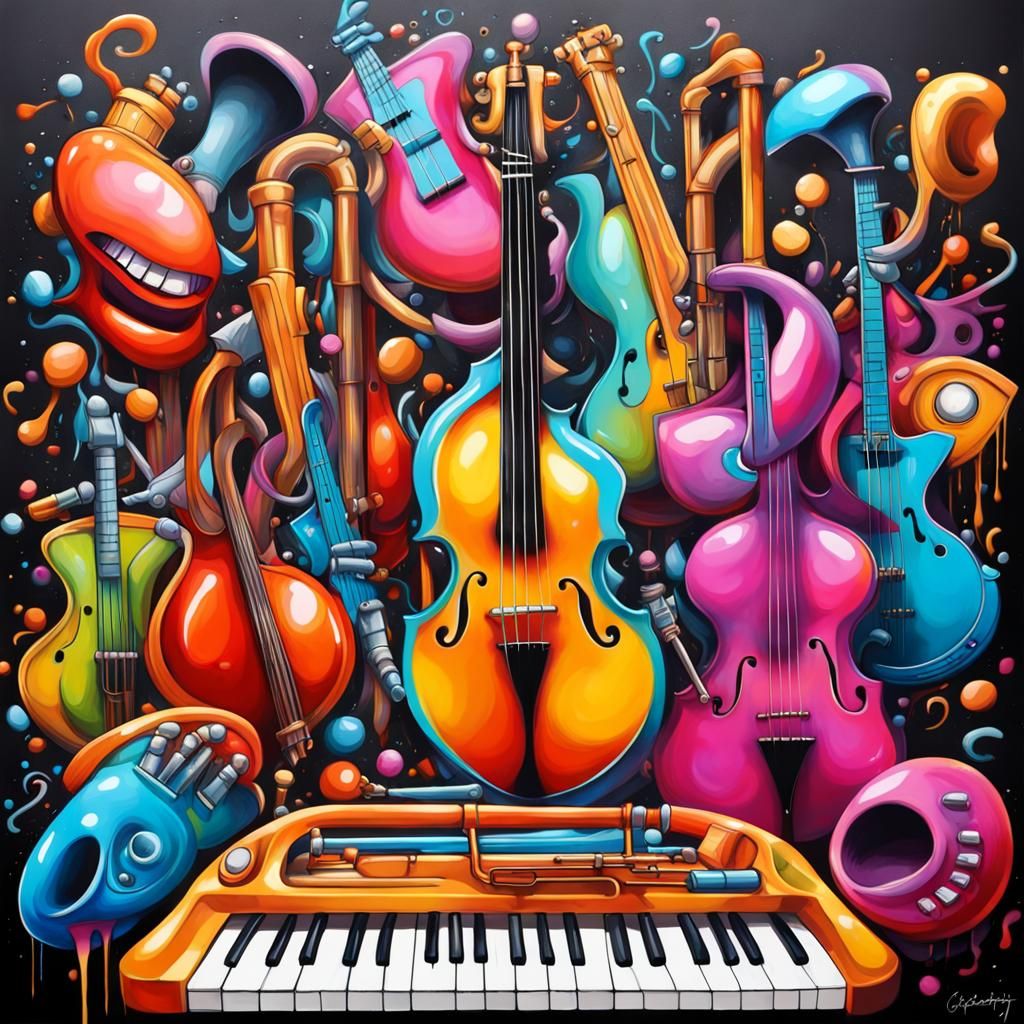 Music 🎵 - AI Generated Artwork - NightCafe Creator