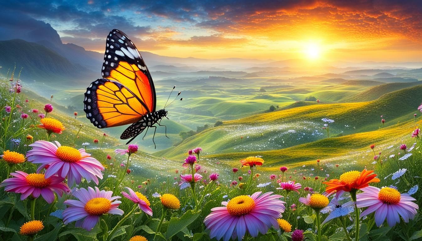 Scenic View - AI Generated Artwork - NightCafe Creator