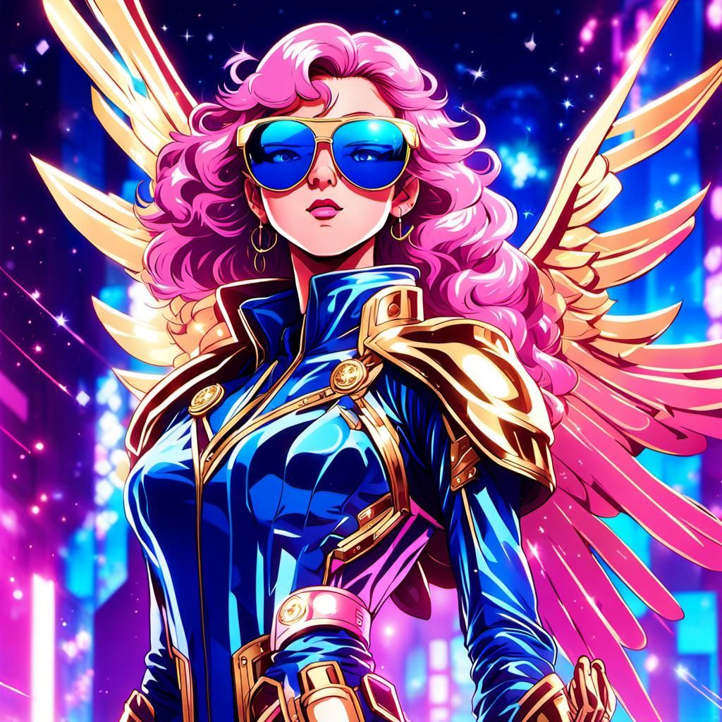 Cool Angel - AI Generated Artwork - NightCafe Creator