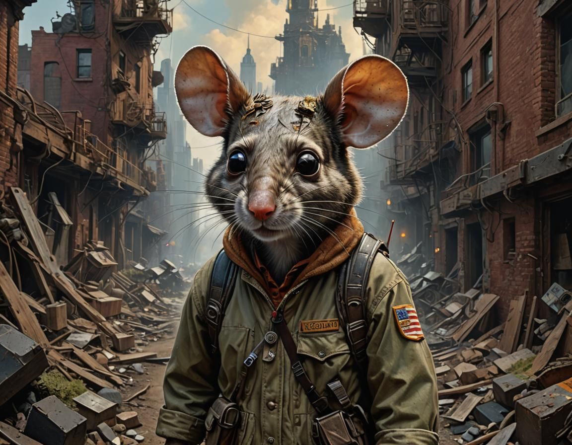 where the mouse run to now - AI Generated Artwork - NightCafe Creator