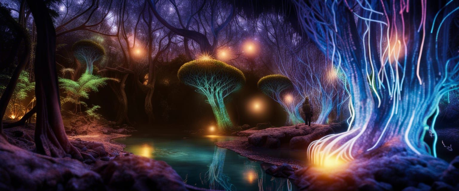 forrest - AI Generated Artwork - NightCafe Creator