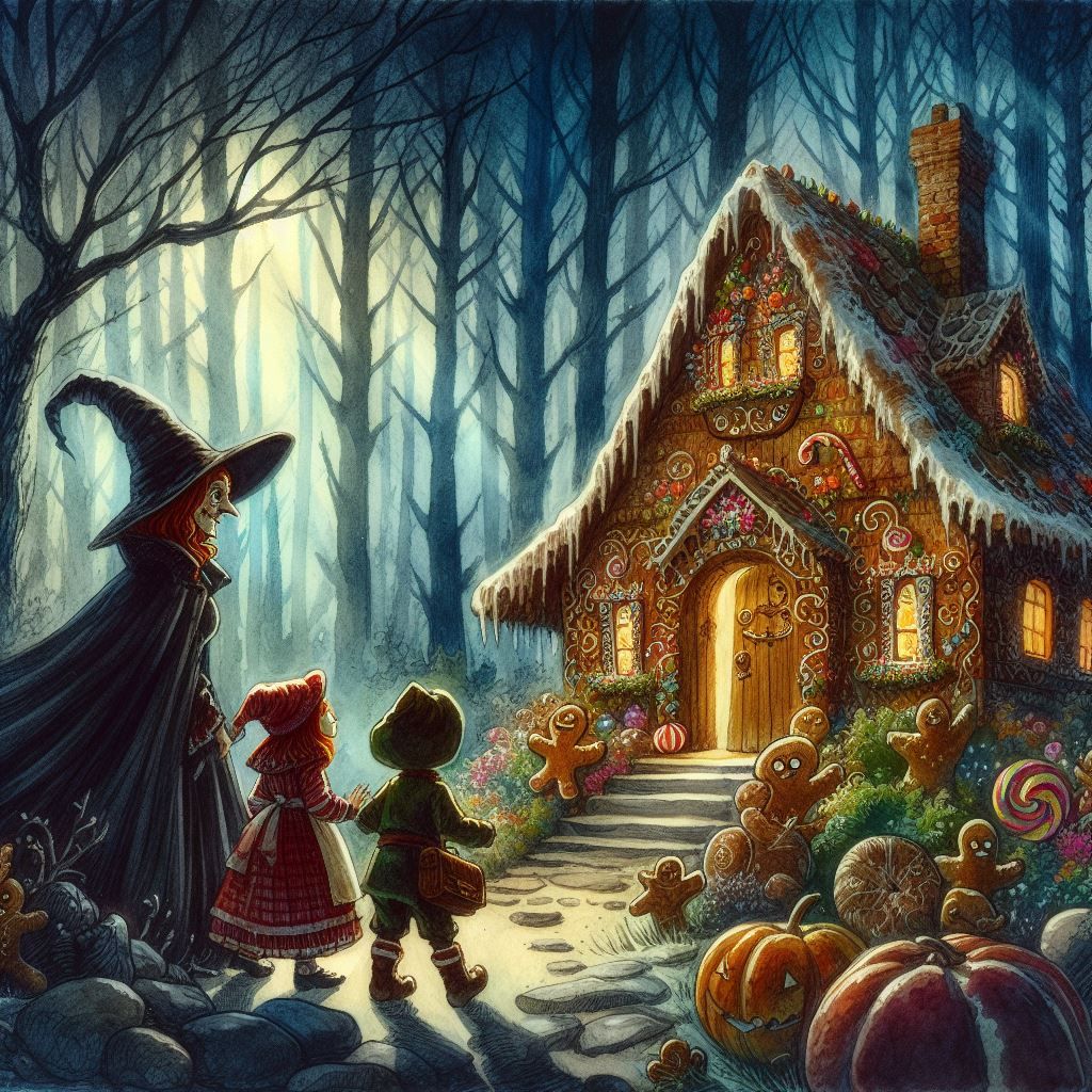 Hans et Gretel - AI Generated Artwork - NightCafe Creator