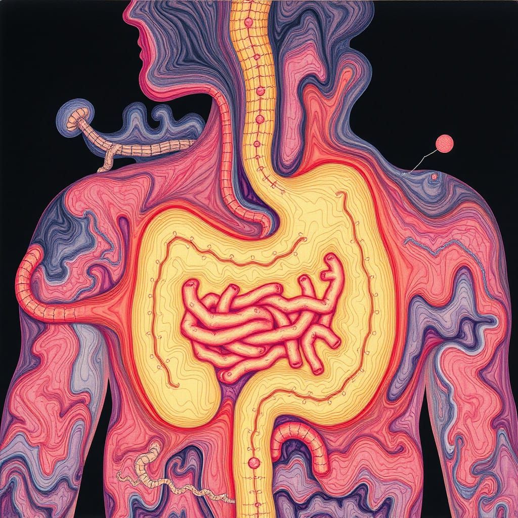 Digestive System Malfunction Contour Map