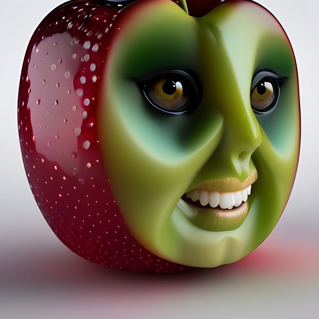 Apple Facebook😂 - AI Generated Artwork - NightCafe Creator