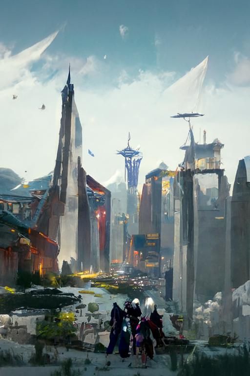 Destiny 2 city by Alayna Danner Dang My Linh Alyn Spiller Lim Chuan ...