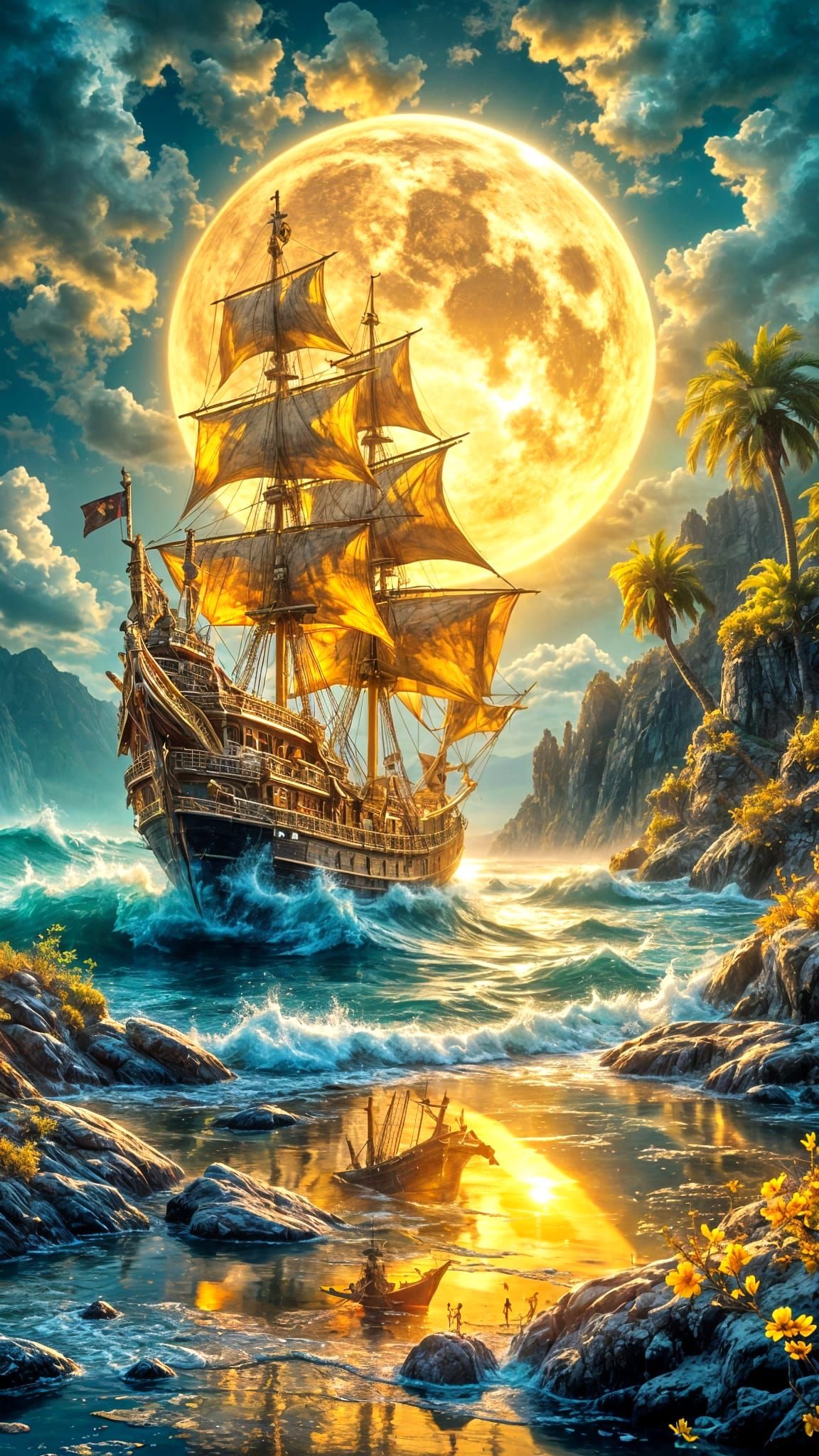 Golden Sun-Filled Seashores - Golden Sun-Filled Seashores