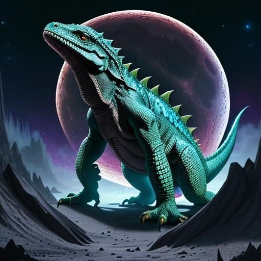 Experimental Alien Kaiju - AI Generated Artwork - NightCafe Creator