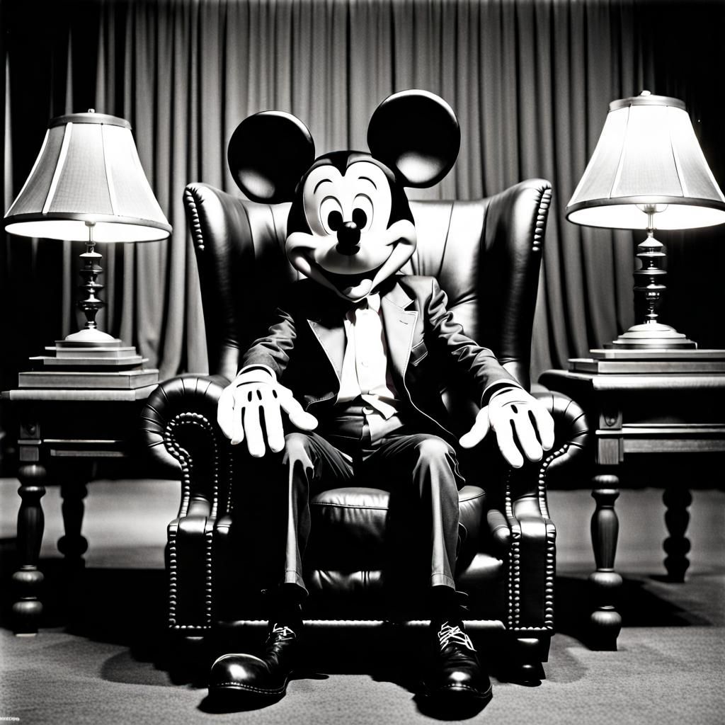 Mickey Mouse is the Wizard - AI Generated Artwork - NightCafe Creator