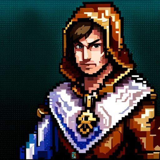 Pixel assassin - AI Generated Artwork - NightCafe Creator