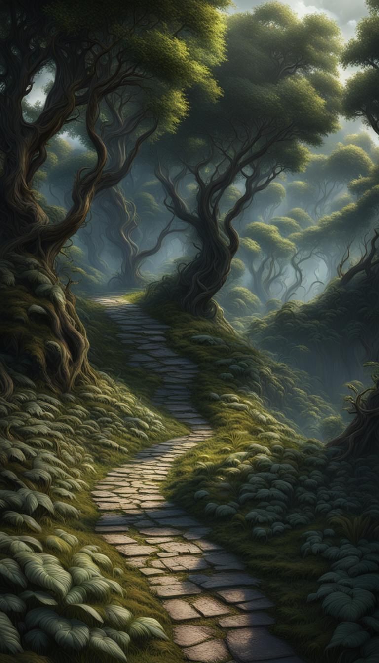 Path - AI Generated Artwork - NightCafe Creator