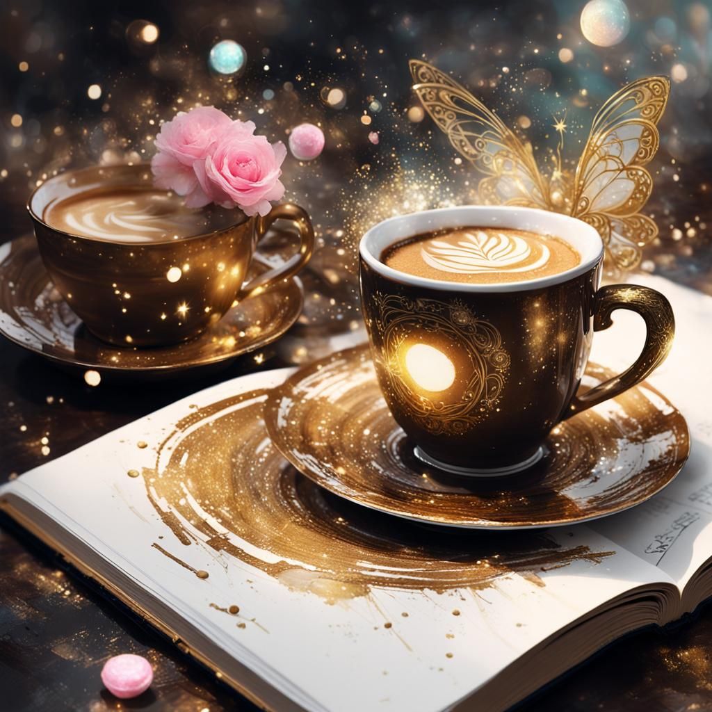 Sunday Coffee Magic - AI Generated Artwork - NightCafe Creator