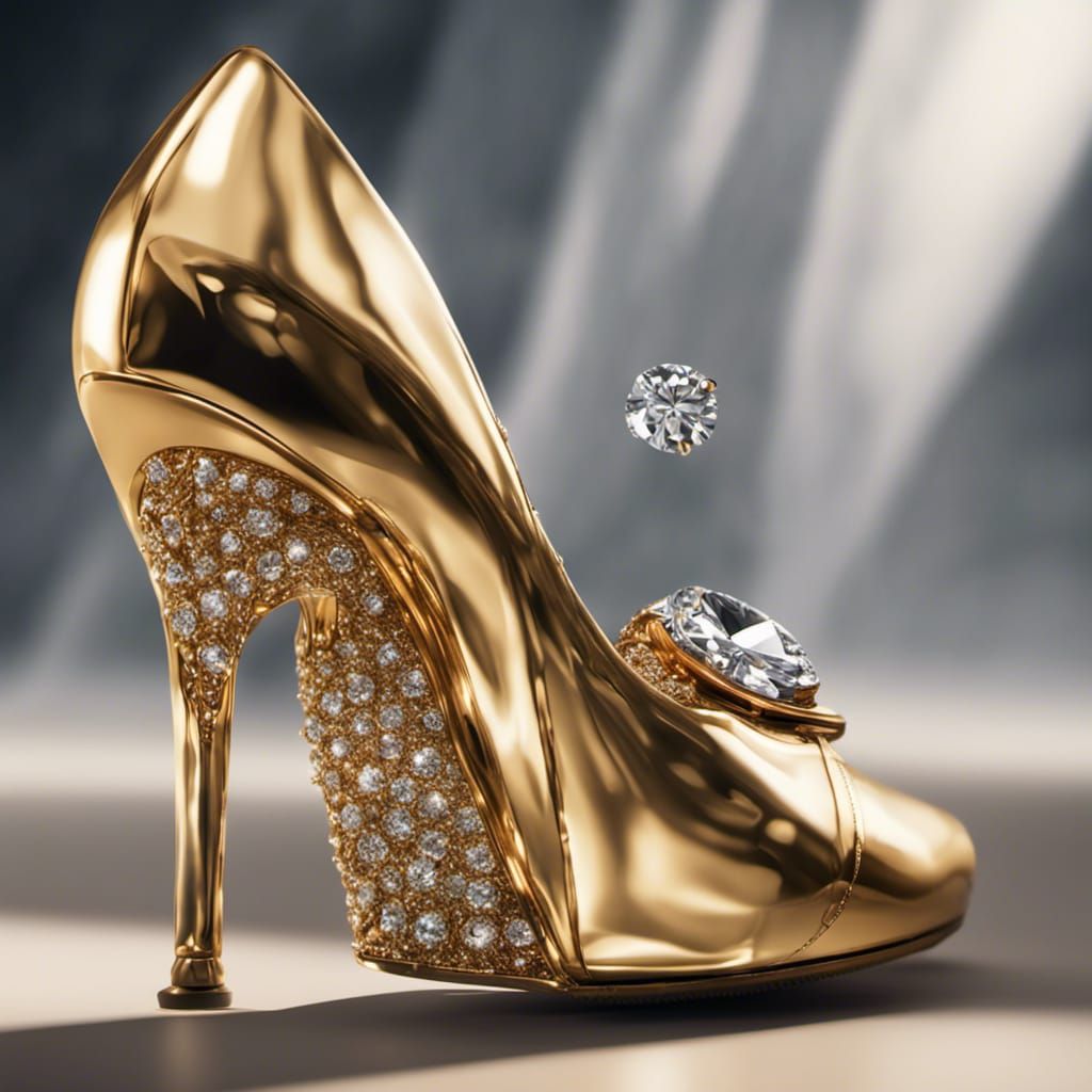 The expensive heel that gets worn once a year - AI Generated Artwork ...