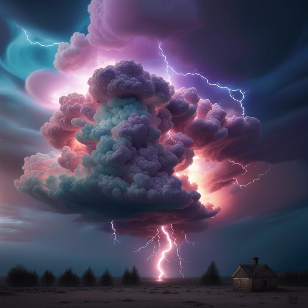 Lightning 🌩 - AI Generated Artwork - NightCafe Creator