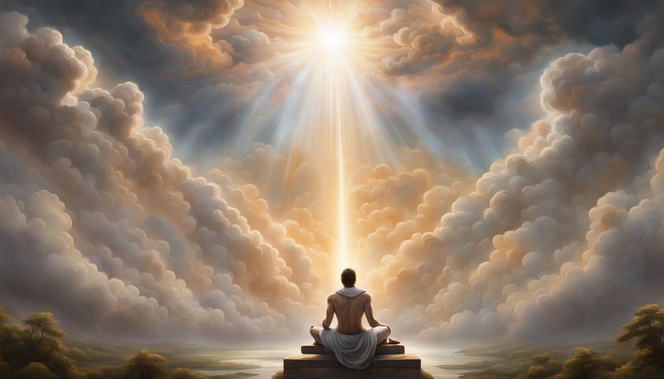 On the cosmic canvas, God emerges with transcendence and benevolence ...