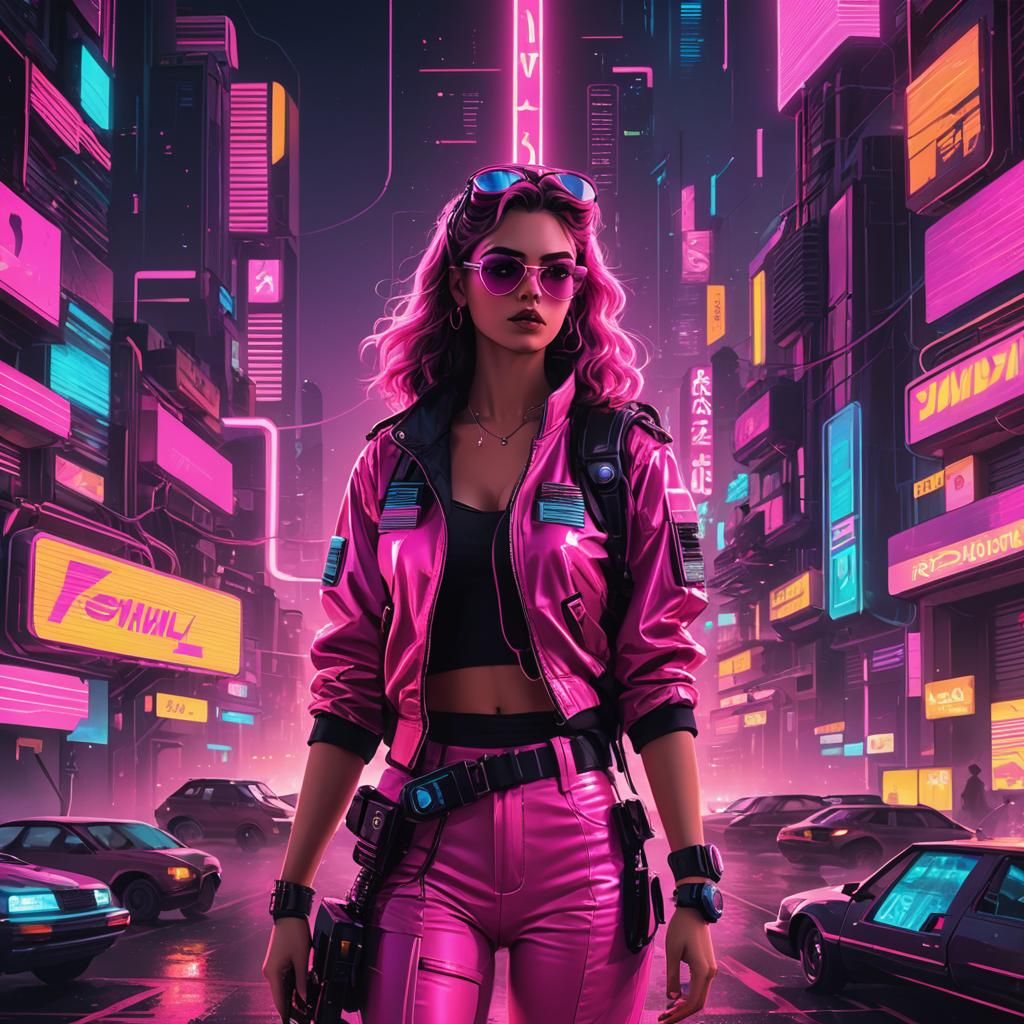 Synthwave - AI Generated Artwork - NightCafe Creator