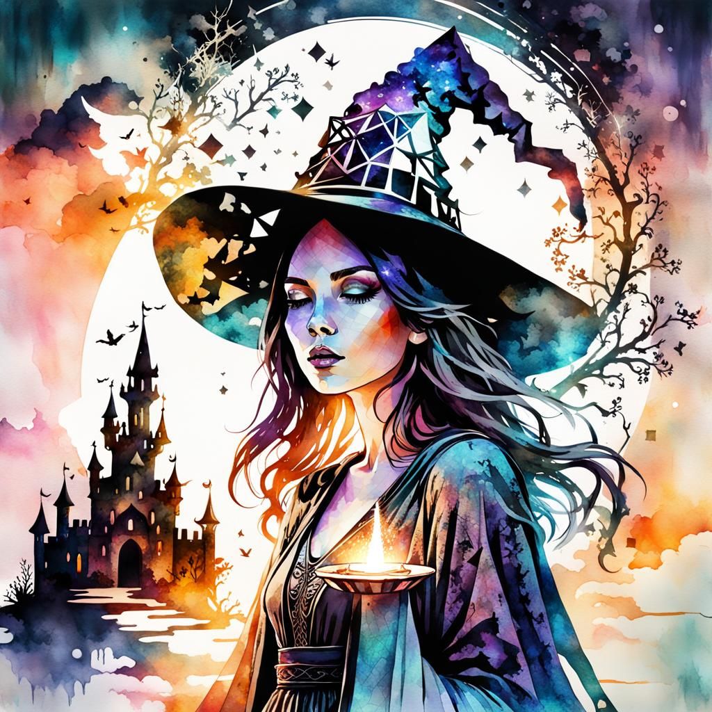 Scary beauty in colors - AI Generated Artwork - NightCafe Creator