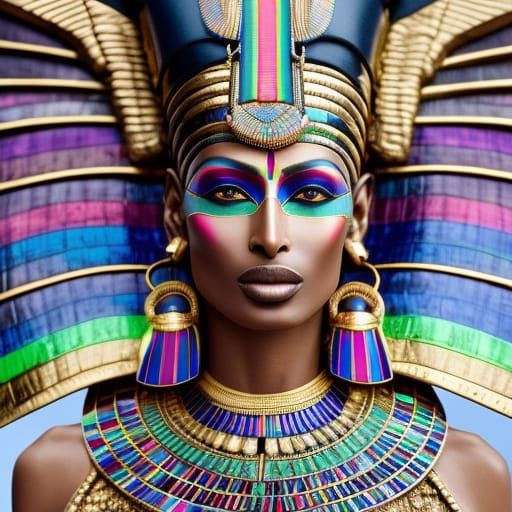 Egyptian Queen - AI Generated Artwork - NightCafe Creator