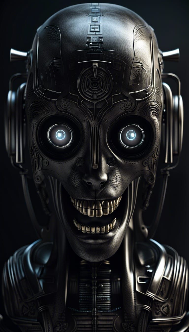 Creepy machines - AI Generated Artwork - NightCafe Creator