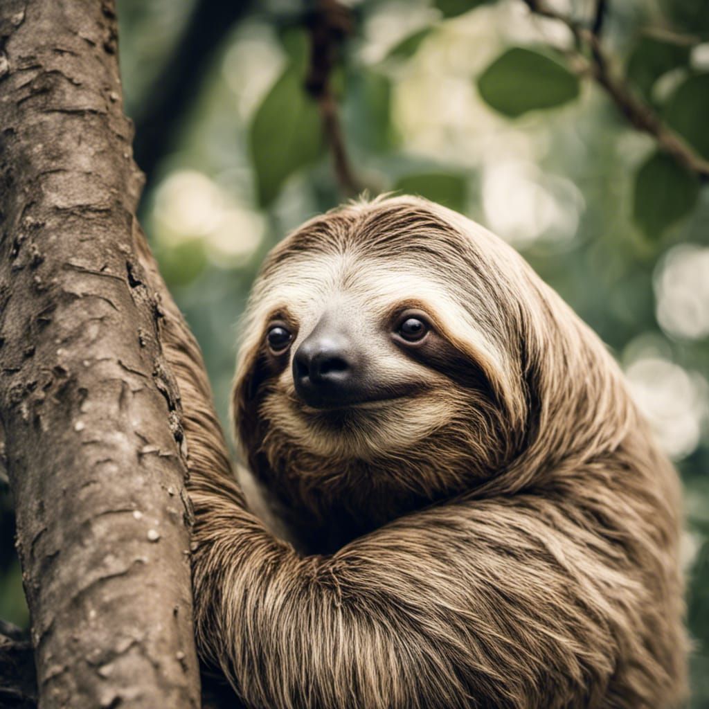 Sloth - AI Generated Artwork - NightCafe Creator