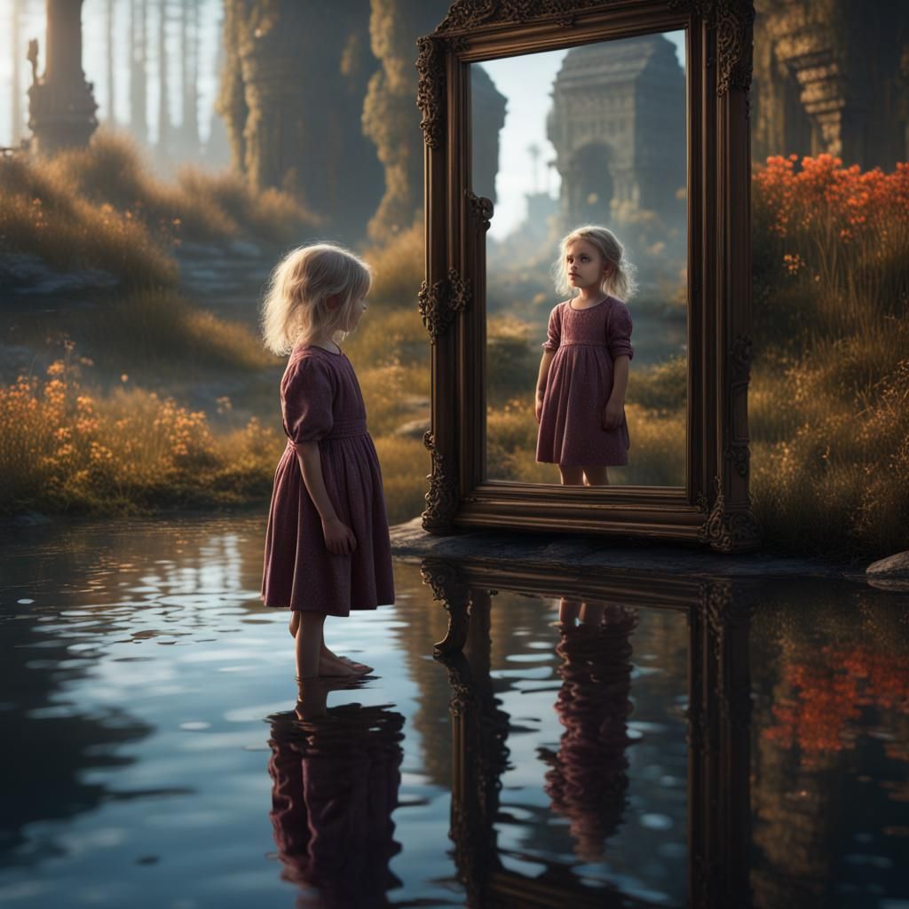 Reflections - AI Generated Artwork - NightCafe Creator