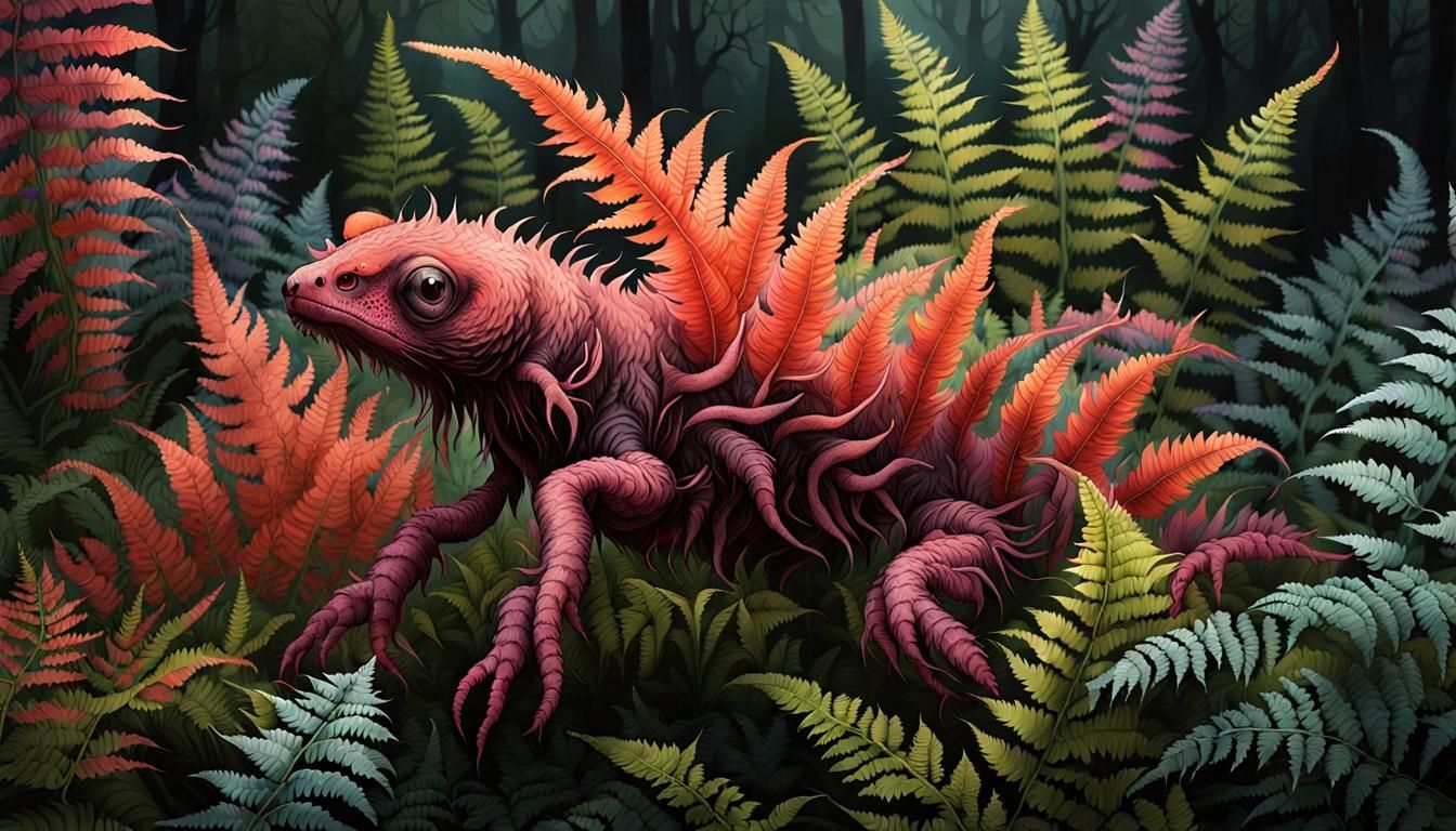 meadow of cryptids - AI Generated Artwork - NightCafe Creator