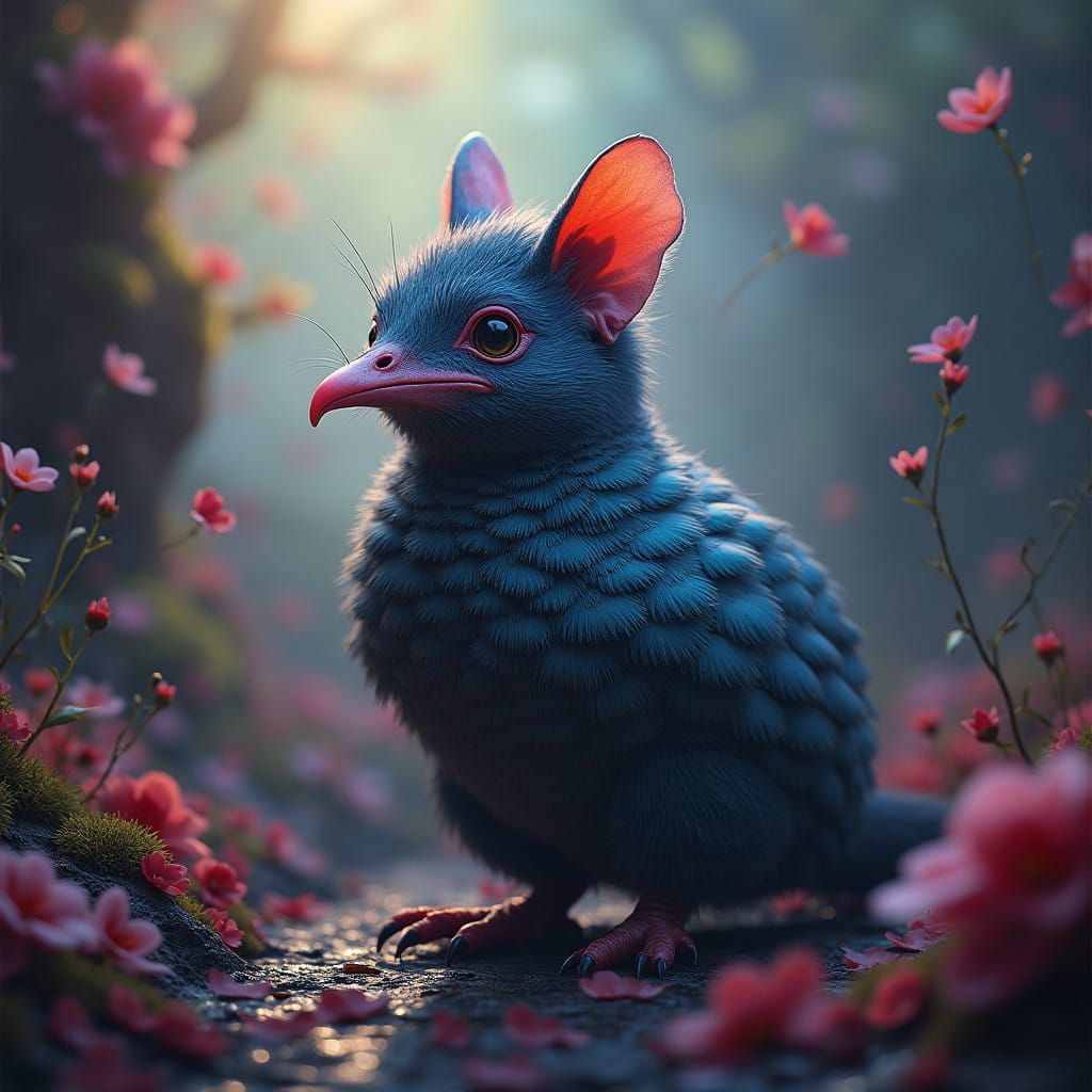 dodo bird combined with mole rat - Mystical Dodo Mole Rat H...