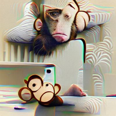 bored monkey - AI Generated Artwork - NightCafe Creator