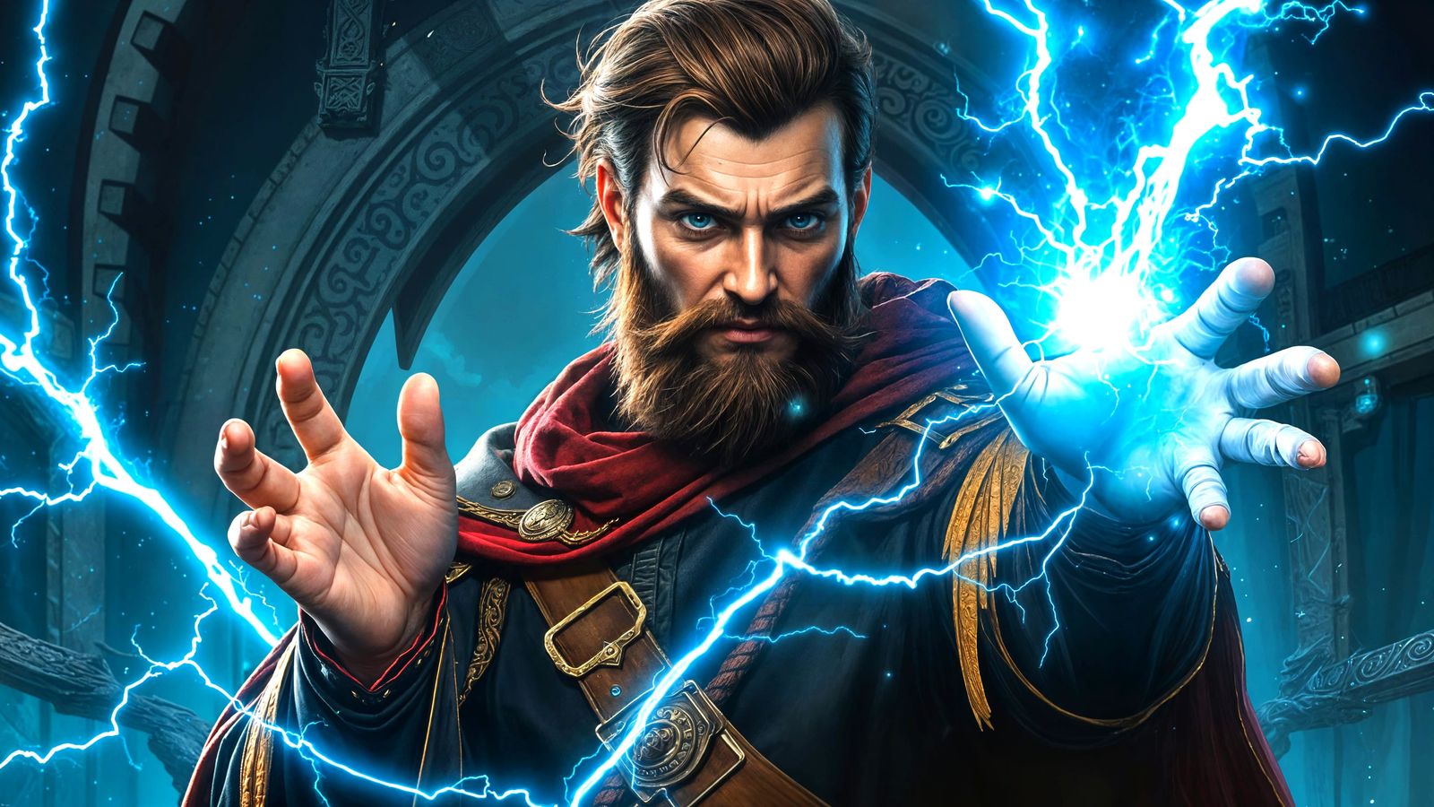 Archmage Shagar - Epic Fantasy Archmage in Stunning 8K Matte...