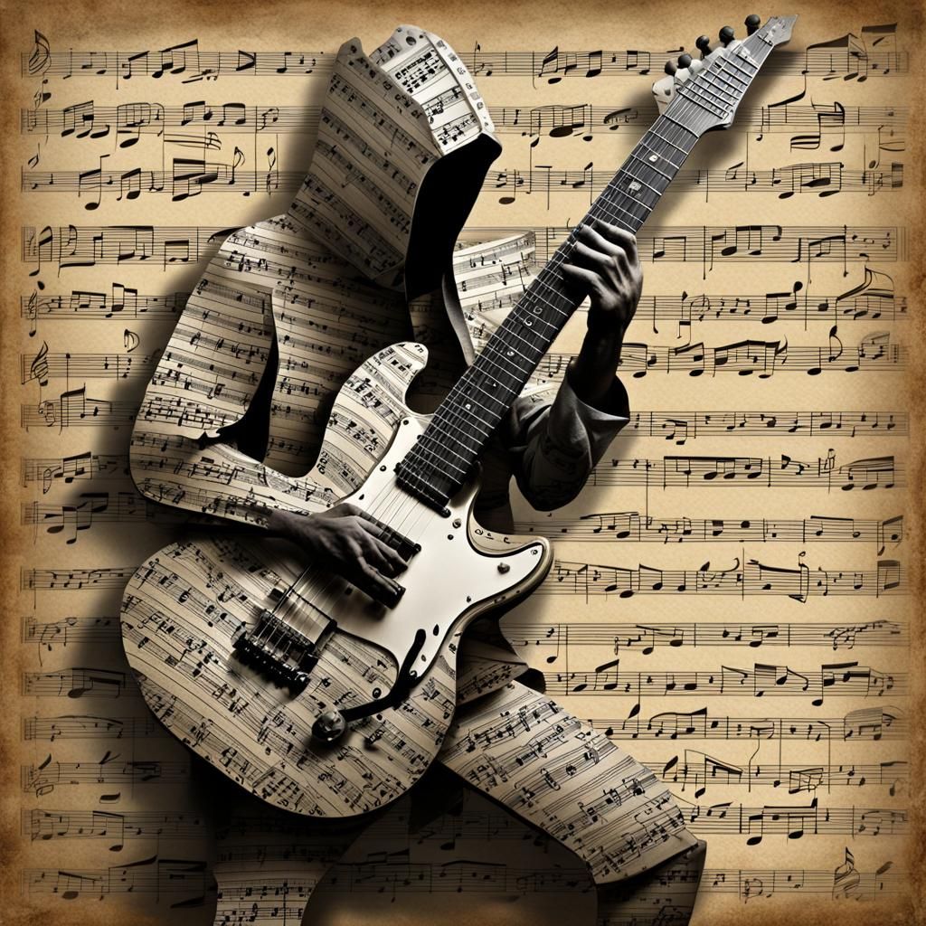 Rhapsody of Notes 🎶 - AI Generated Artwork - NightCafe Creator