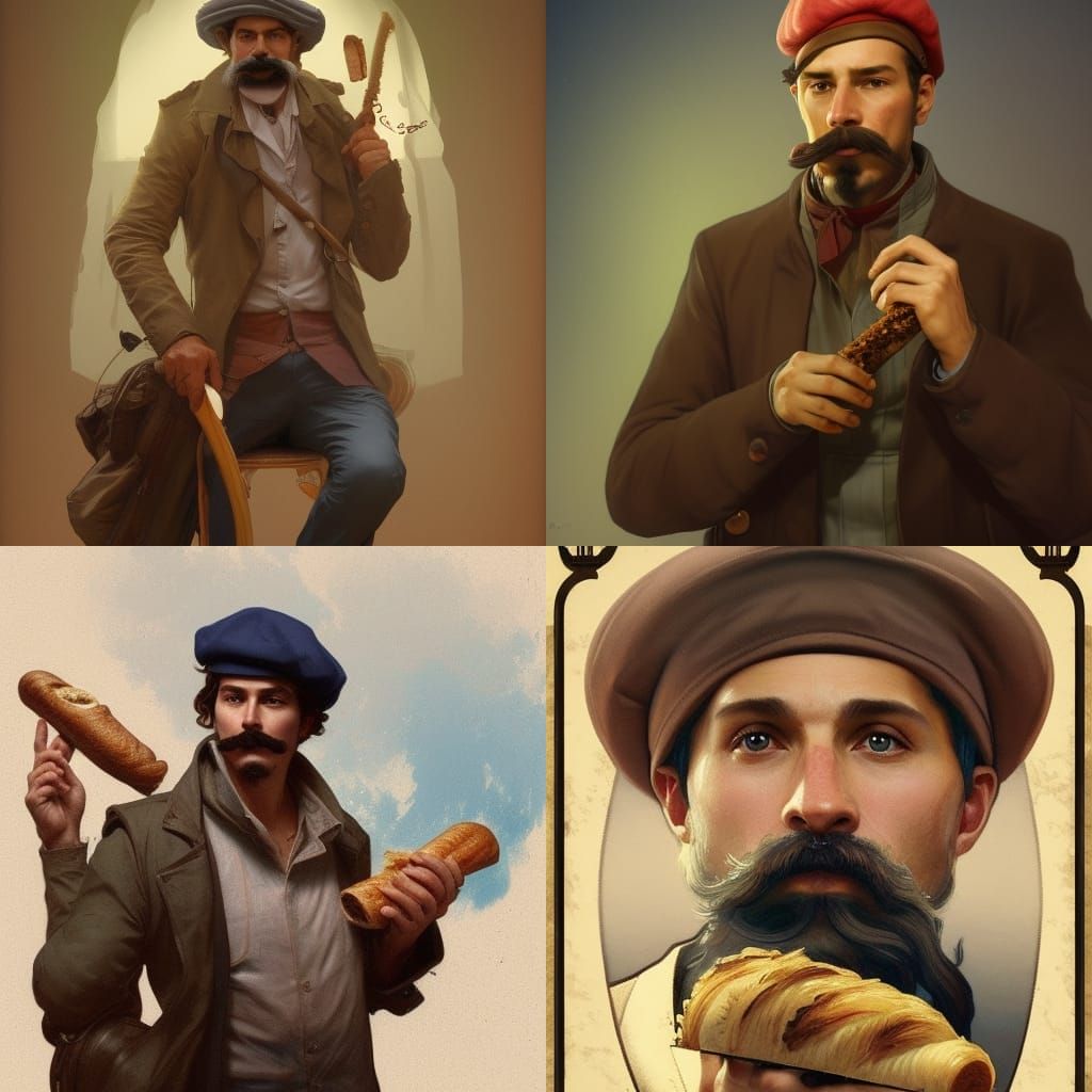 French man - AI Generated Artwork - NightCafe Creator