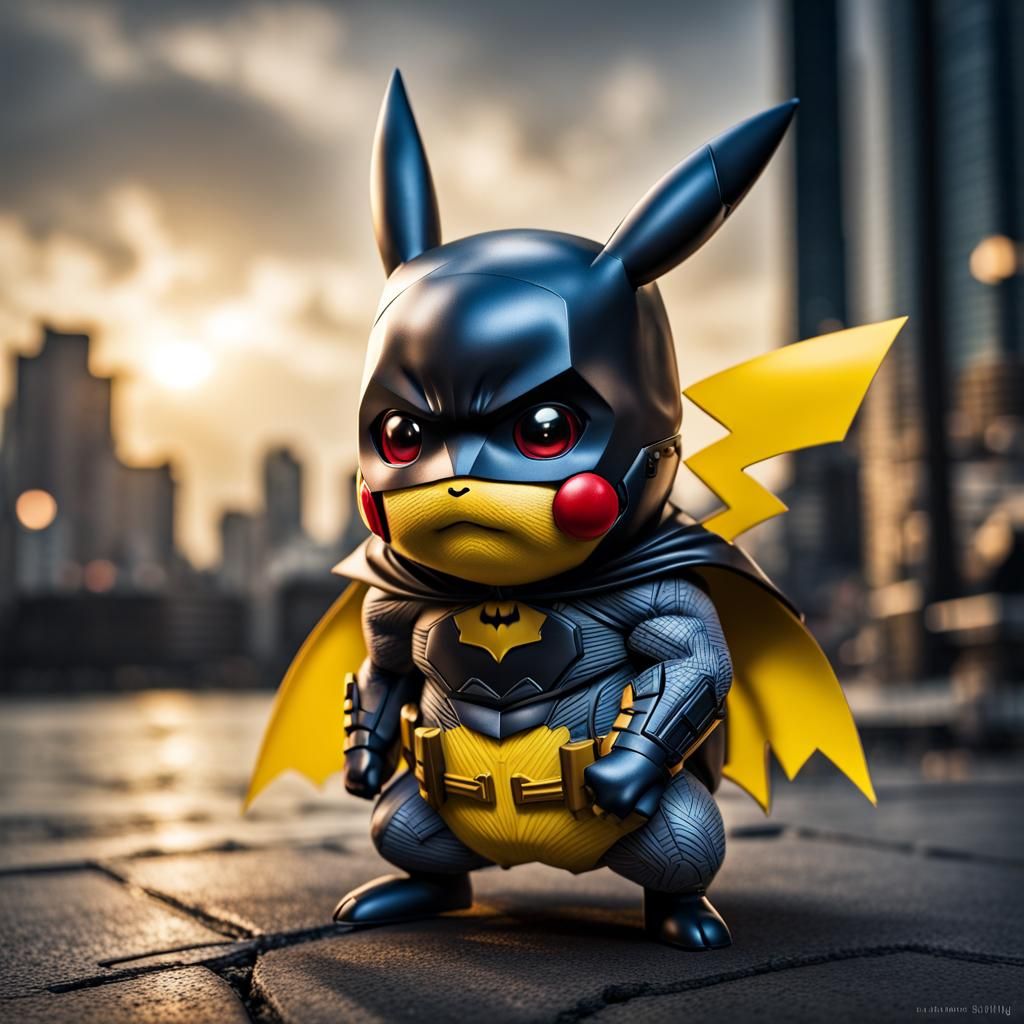 Batman Pika - AI Generated Artwork - NightCafe Creator