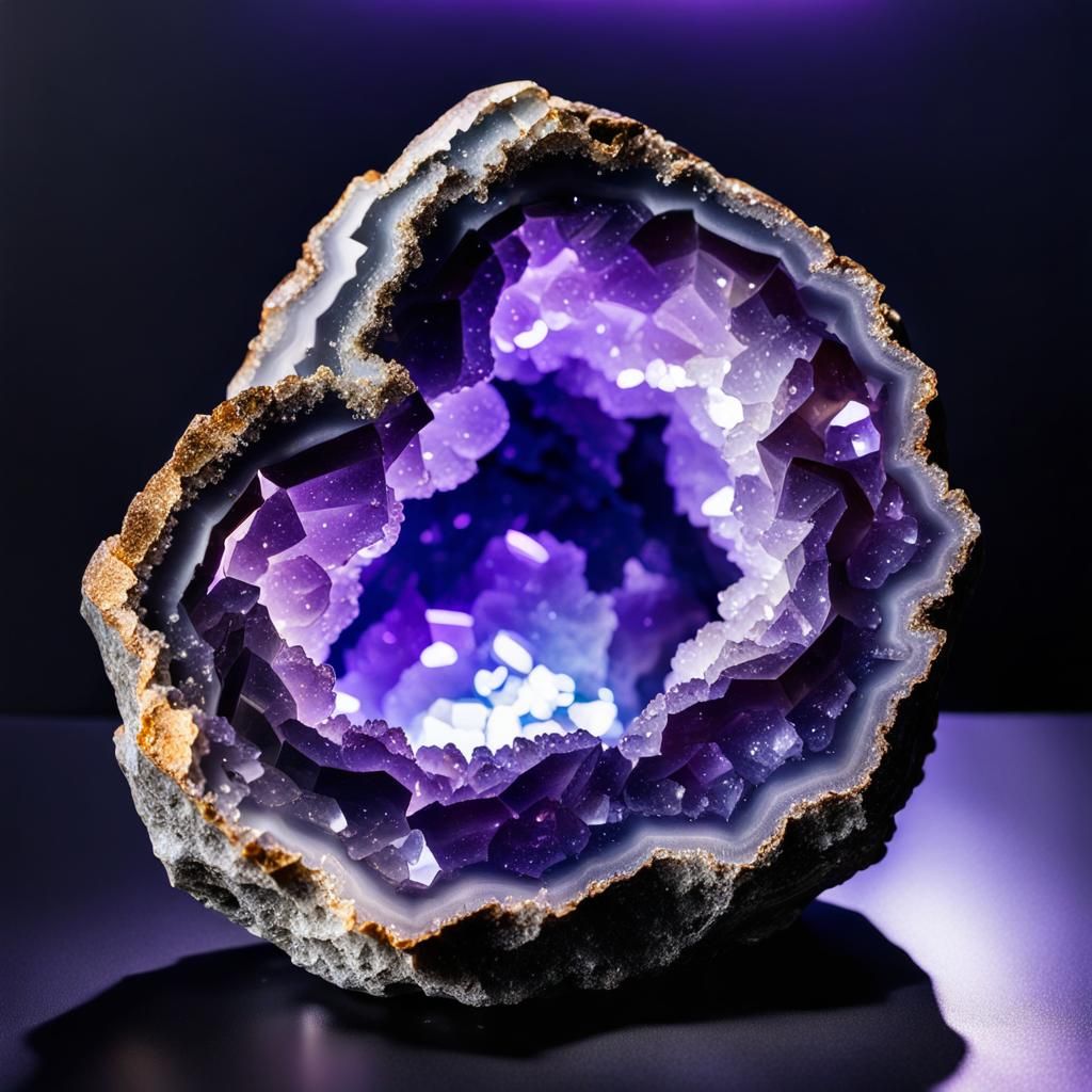 Geode - AI Generated Artwork - NightCafe Creator