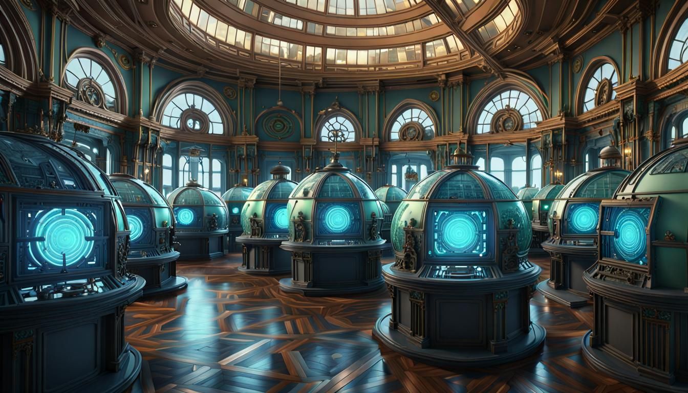 Multi Player Game Room - AI Generated Artwork - NightCafe Creator