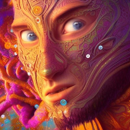 The Polymorphic Jellyman. Epic cinematic brilliant stunning intricate ...