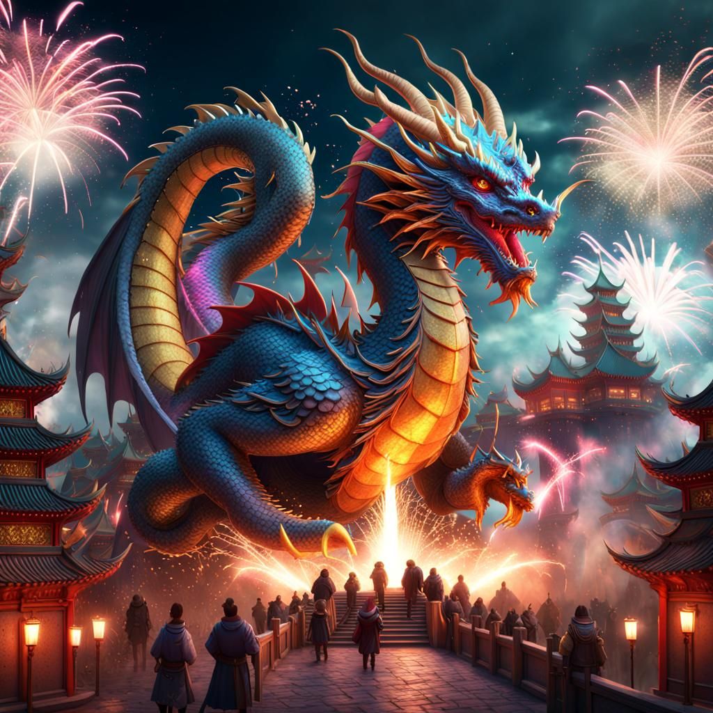 Chinese New Year 6 - AI Generated Artwork - NightCafe Creator