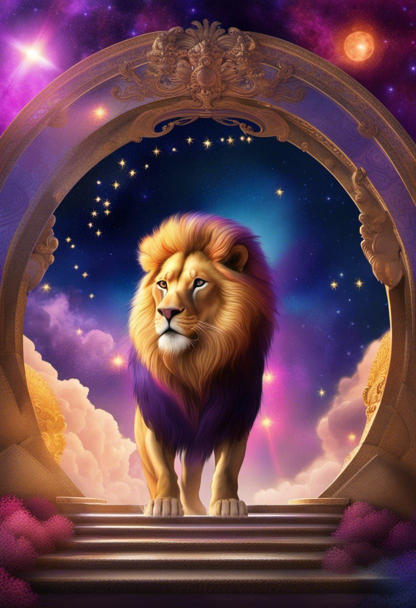 Lion's Gate Portal... again 😅 - AI Generated Artwork - NightCafe Creator