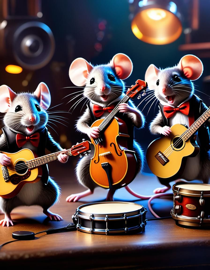 Mouse band 3 - AI Generated Artwork - NightCafe Creator