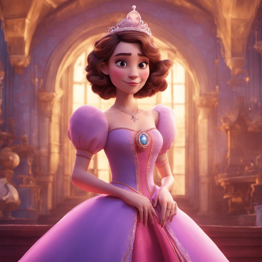 A prince crossdressing as a princess. - AI Generated Artwork ...