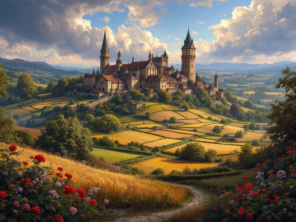 Medieval countryside 3 - Enchanted Medieval Countryside in V...