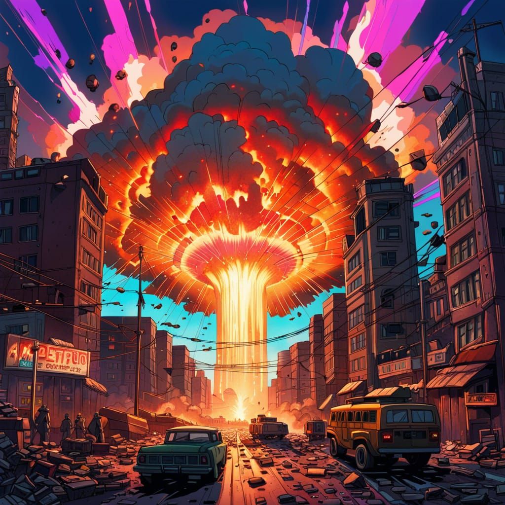 The Mushroom of Doom v2 - AI Generated Artwork - NightCafe Creator