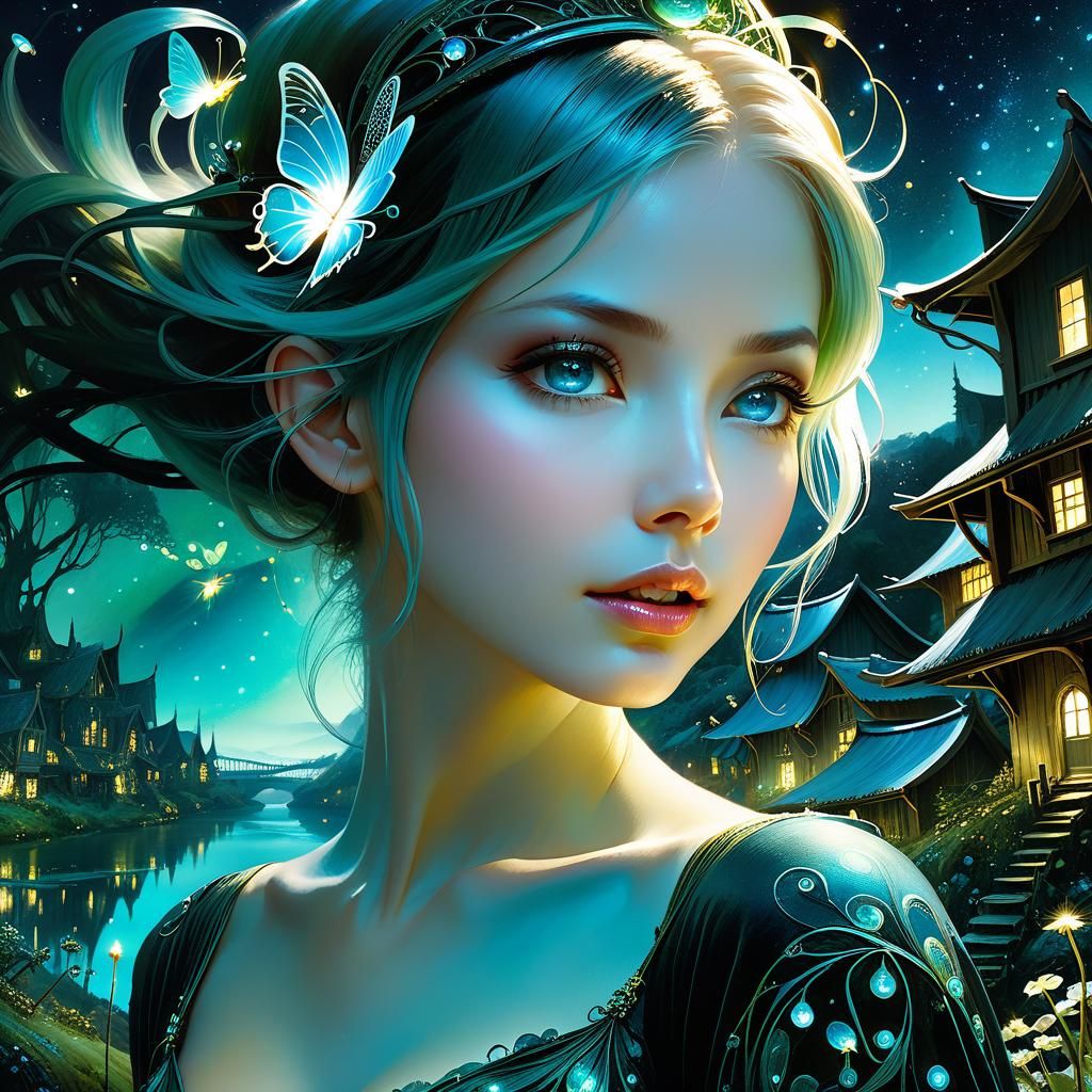 Beauty of the Night - AI Generated Artwork - NightCafe Creator